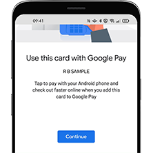 Setting up Google Pay | Royal Bank of Scotland