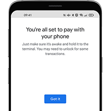 Setting up Google Pay | Royal Bank of Scotland