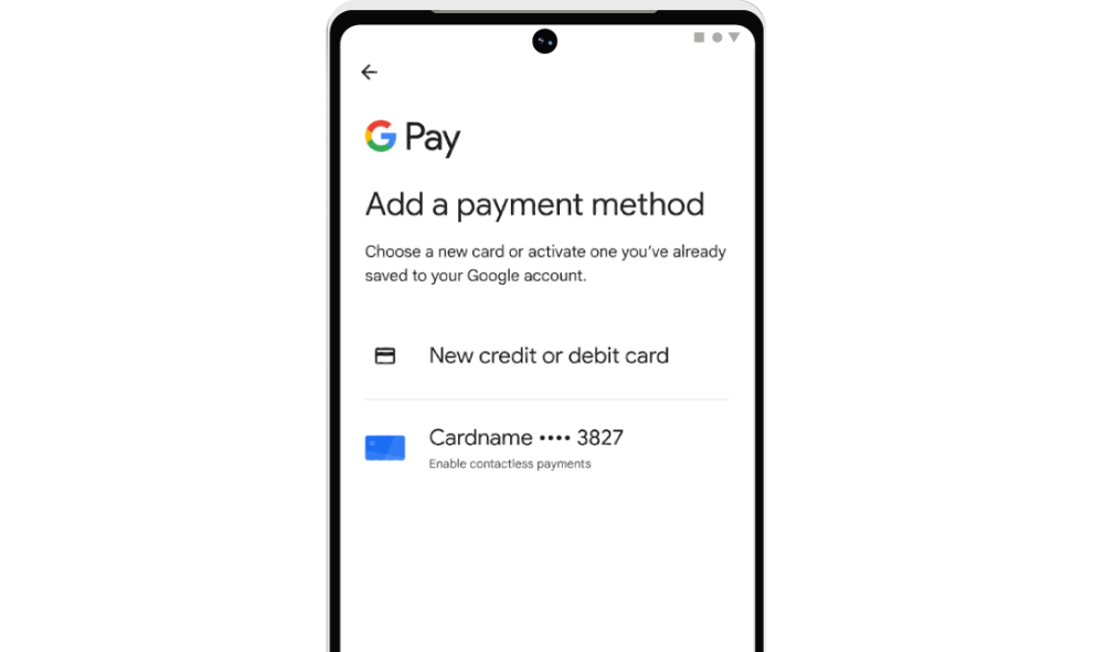 Setting up Google Pay | Royal Bank of Scotland