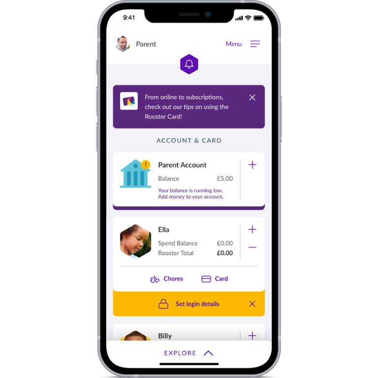 Kids Pocket Money Card | Debit Card | Royal Bank of Scotland Accounts